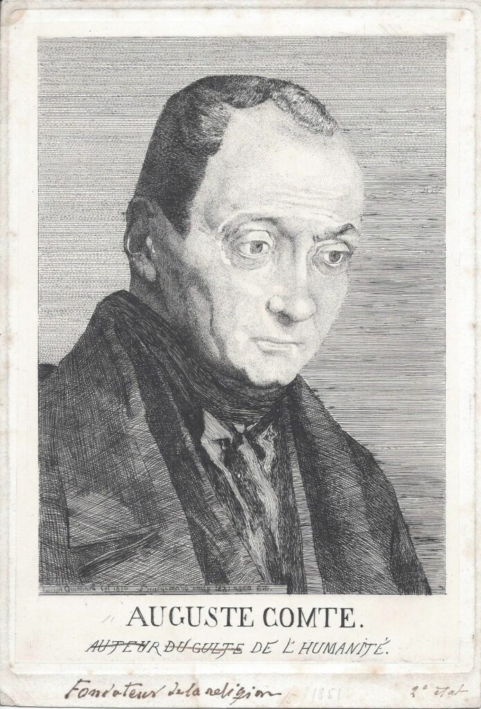 Portraits d'Auguste Comte - Maison Auguste Comte